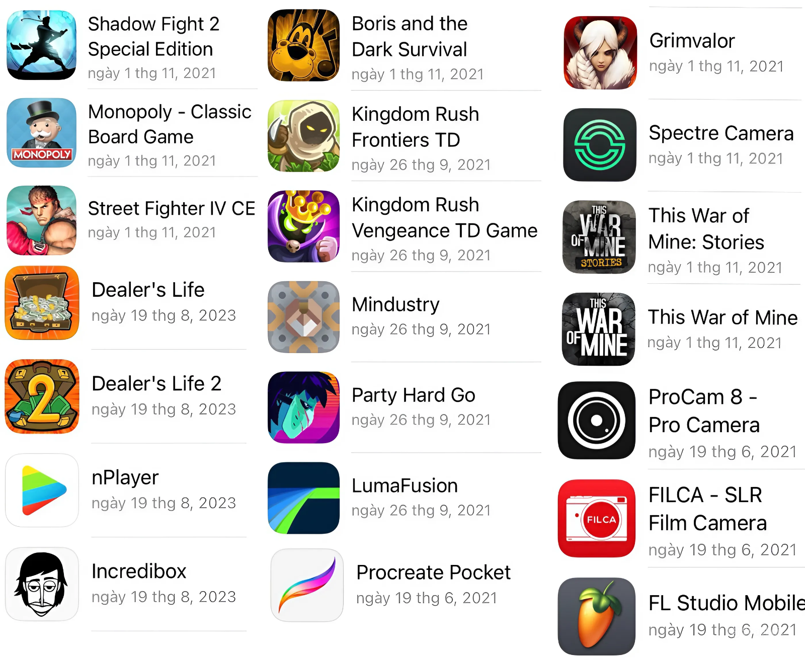 Chia sẻ ID Apple tải game miễn phí tải tại SangShareTV – sangsharetv.com